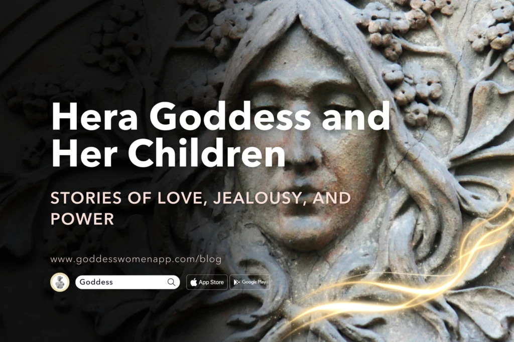 Hera Goddess and Her Children: Best Stories of Love, Jealousy, and Power - Goddess